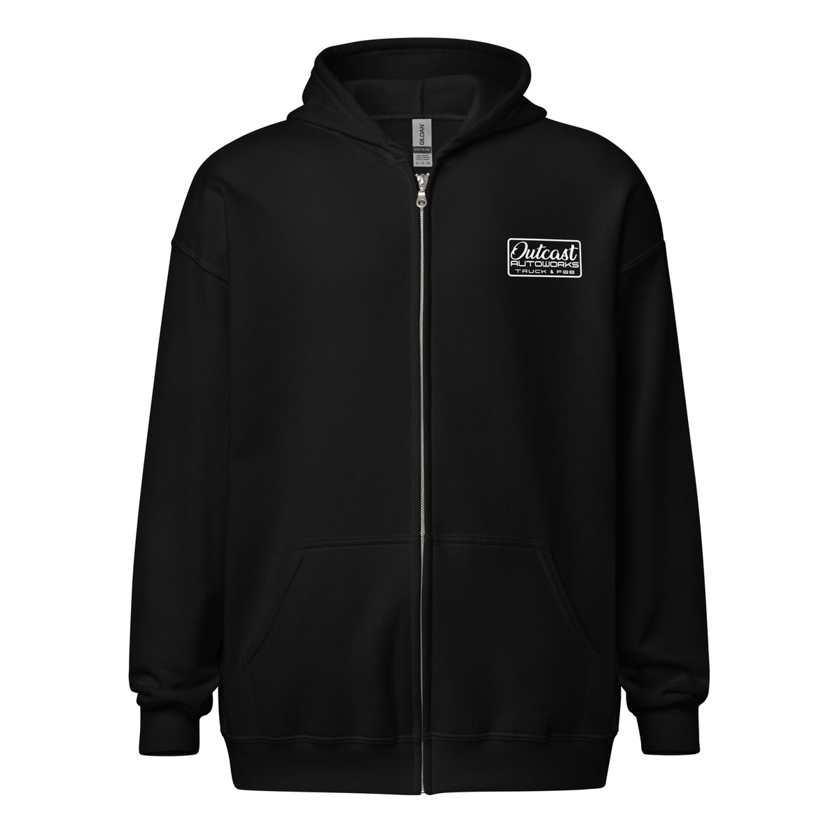New skool Emblem Zip Hoodie – outcastautoworks