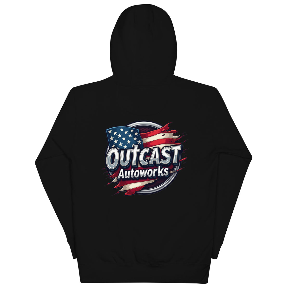 Ripped Flag Hoodie (2 colors) *New* – outcastautoworks