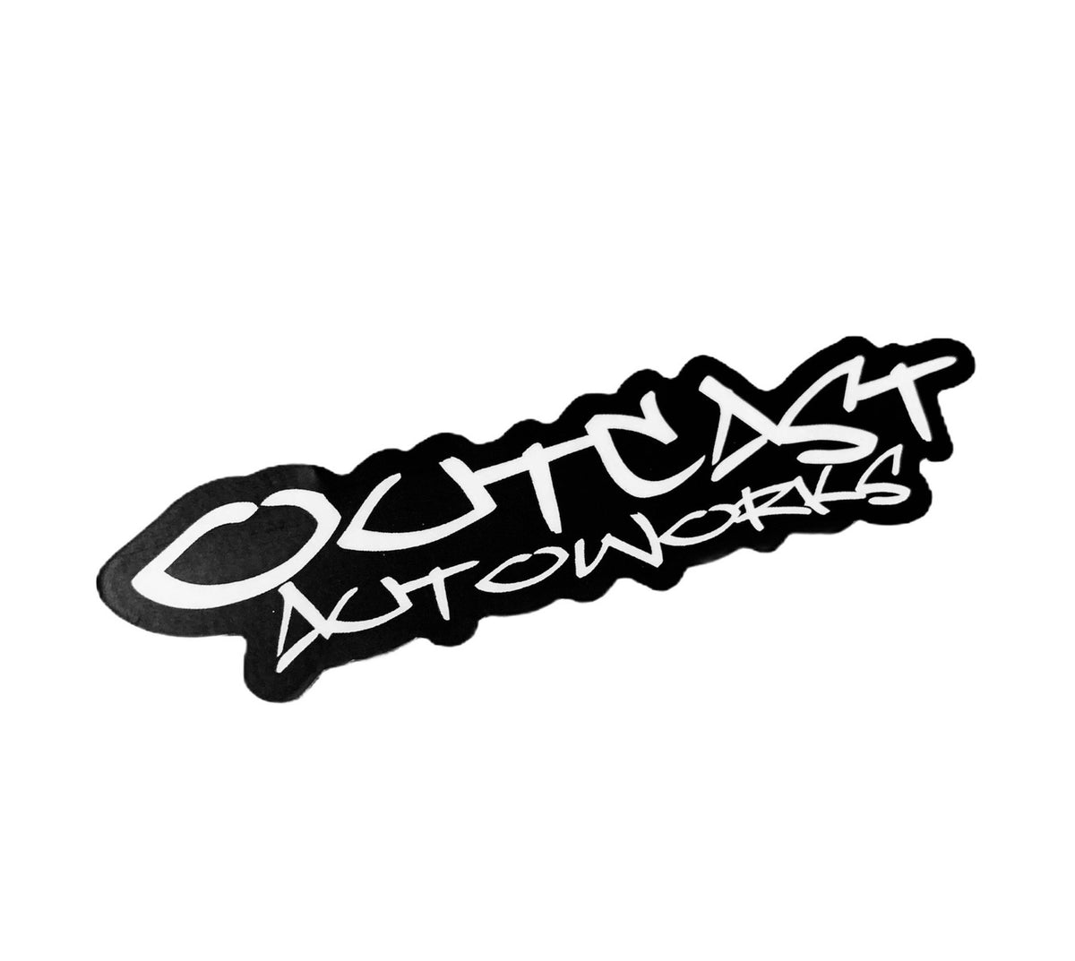 OldSkool Mini Logo Sticker – outcastautoworks