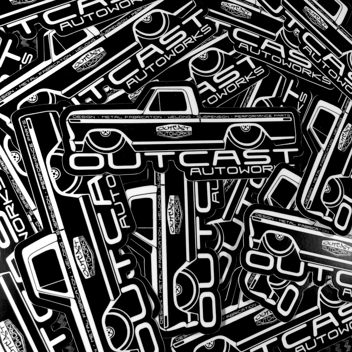 5" Shop Truck Decal – outcastautoworks