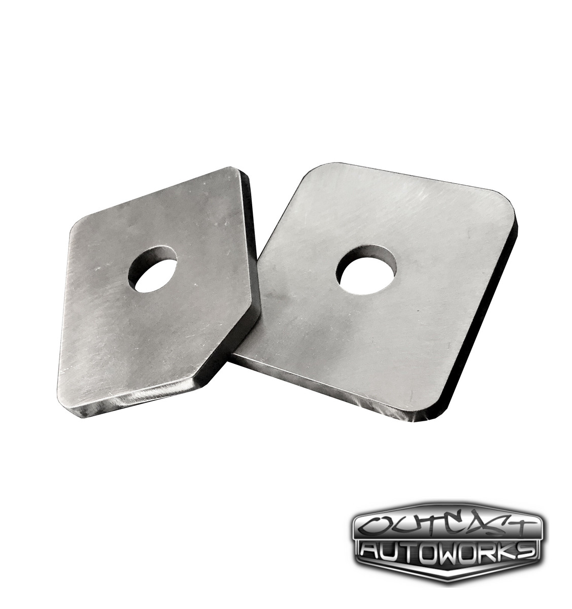 1/4” Thick Steel Engine Mount Shim/Spacer Set – outcastautoworks