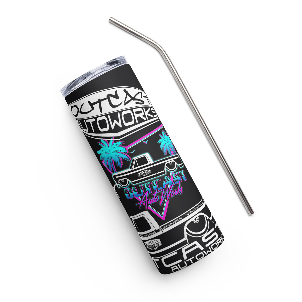 Sticker Bomb Tumbler – outcastautoworks