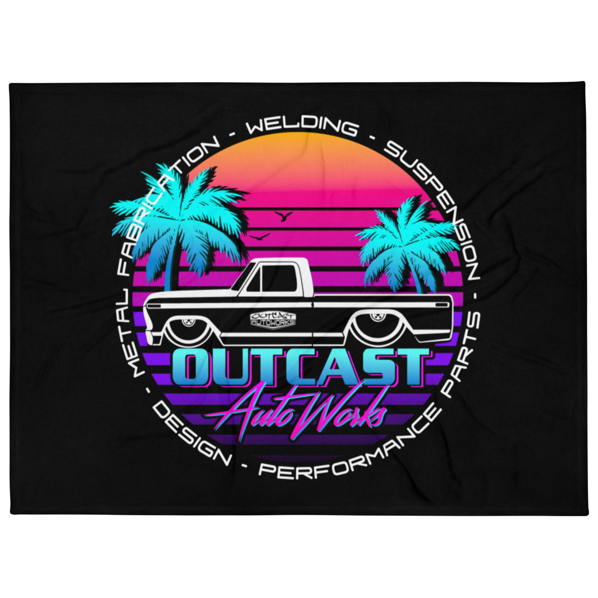 Summer of Color Blanket – outcastautoworks